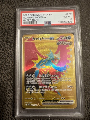 Roaring Moon ex 262/182 Paradox Rift Hyper Rare PSA 8 | eBay
