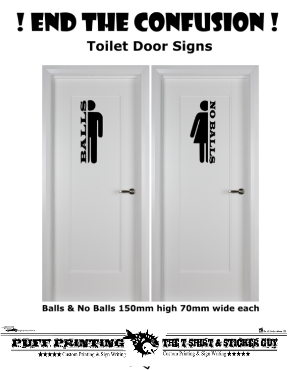 Funny Mens Bathroom Signs