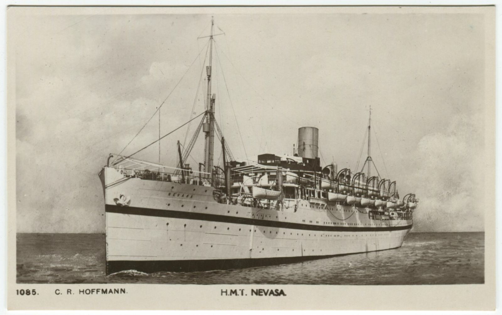 HM TROOPSHIP NEVASA, BRITISH INDIA STEAM NAV. CO. - Military Shipping ...
