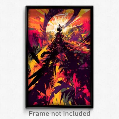 Art Poster - Flashy Shadow (Psychedelic Trippy Weird 11x17 Print) | eBay