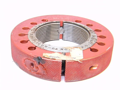 USED SOUTHERN GAGE CO. THREAD RING GAGE 2" x 16 UN-2A (NOGO P.D. 1.9524 ...