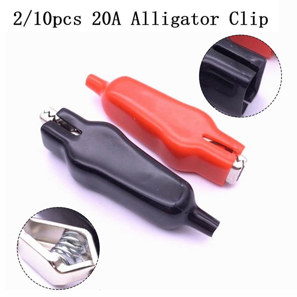 For Alligator Clip Set with PVC Sheath for Safe Electrical Connections ...