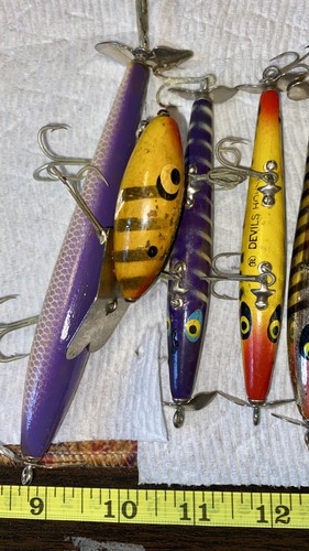 Antique Wood Smithwick Lures Some Rare! | eBay