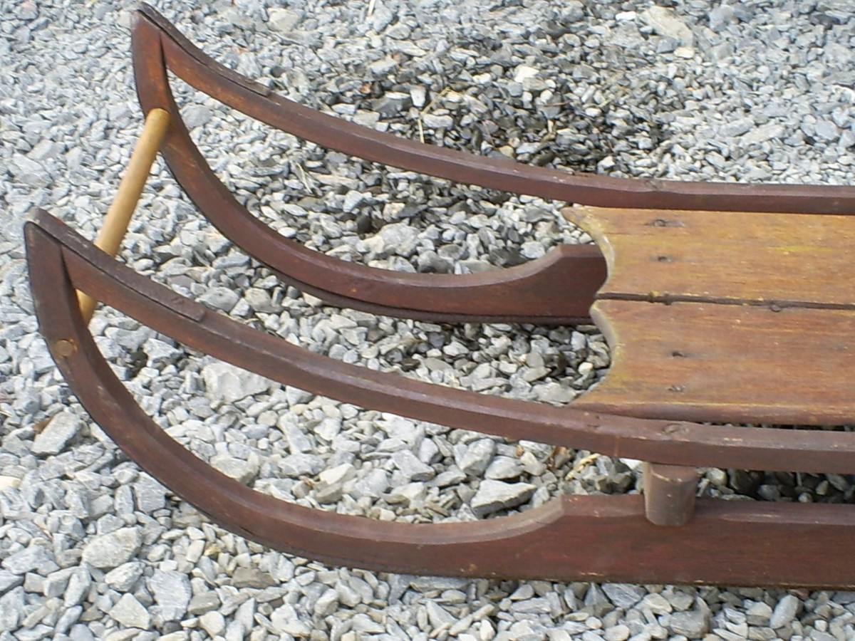 Ancient Sledge On Runners