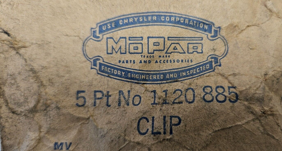 1946-1948 Chrysler Dodge Desoto Hub Cap Spring Clip 1120885 NOS | eBay
