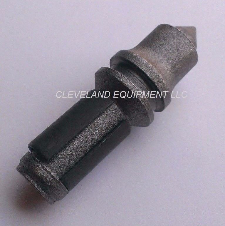 CARBIDE BULLET TOOTH BIT Cold Planer Attachment Teeth Quick Attach ...