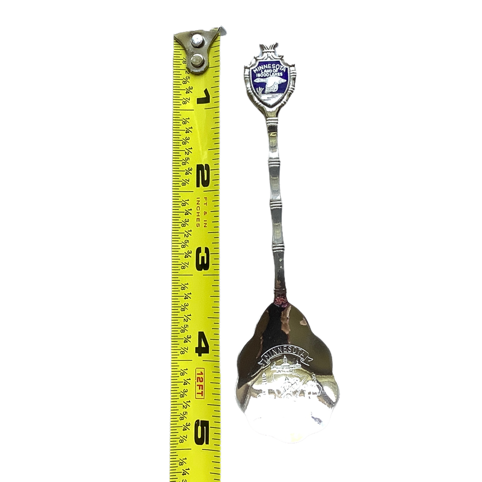 Minnesota Paul Bunion 10,000 Lakes Canadian Goose Souvenir Sugar Spoon ...