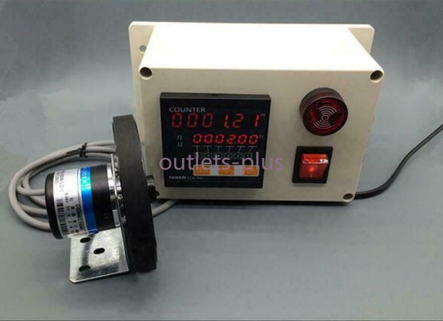 Meter Counter 300ppr Rotary Encoder Wheel Roll Digital Electronic ...