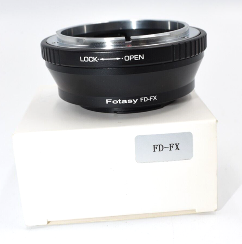 Fotasy Canon FD to Fuiji -FX Adapter | eBay