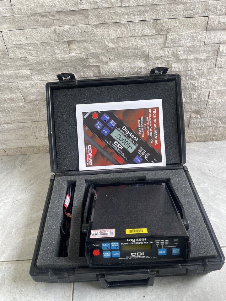 CDI Digitest Computer Torque Tester | eBay