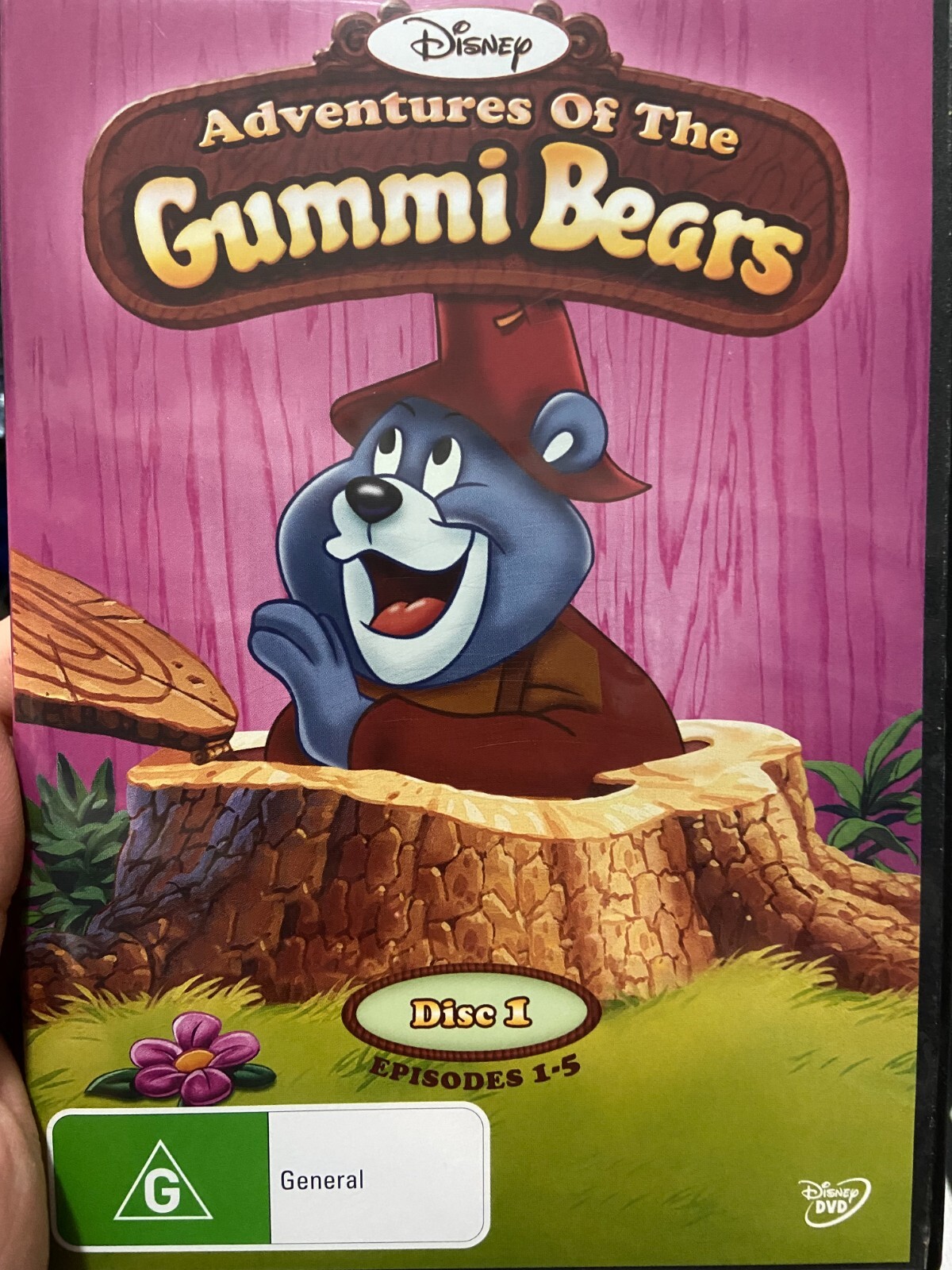 Adventures Of The Gummi Bears Volume 1 region 4 DVD (Disney kids tv ...