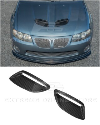 For 04-06 Pontiac GTO Factory Replacement CARBON FIBER Front Hood Vent ...