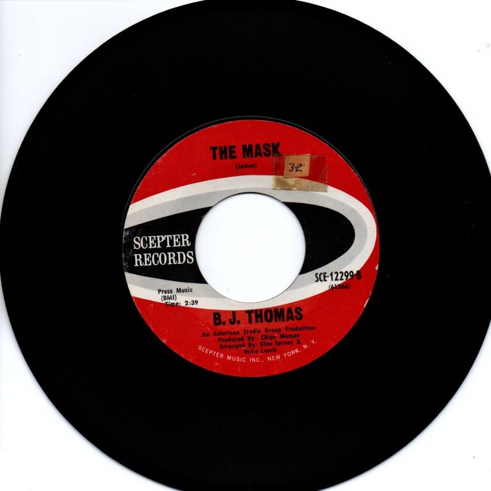 B.J. Thomas Most Of All/ The Mask US EP Records | eBay