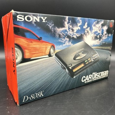 Sony Car Discman D-808K Portable CD Player with Original Box | eBay