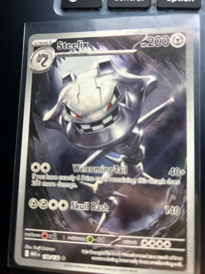 Pokemon Mega Evolutions Steelix IR FULL ART ENG 150/132 | eBay