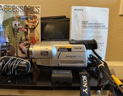 Sony Handycam CCD-TRV118 NTSC Tape Hi8 Camcorder w/Nightshot TESTED ...