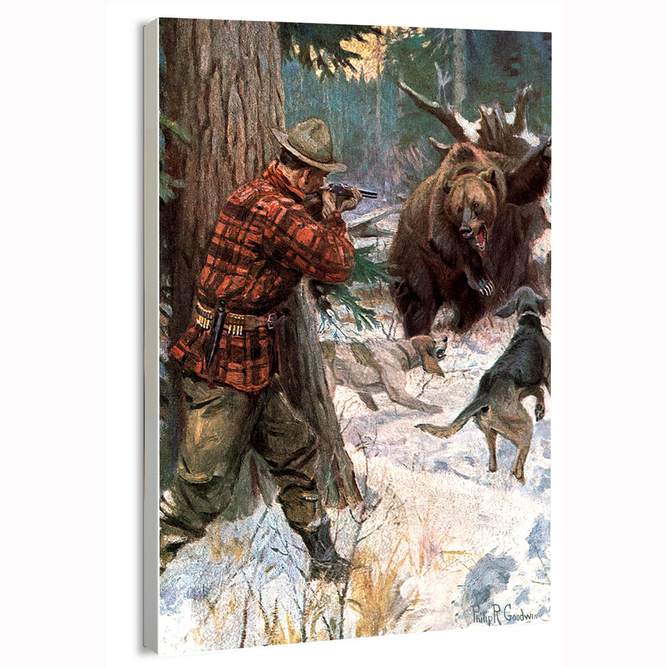 Bear Hunt Phillip Goodwin Movie Poster or Canvas Home Decor Art print ...