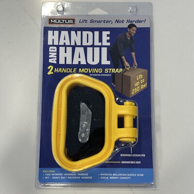 Multus Handle and Haul Lifting Straps 2 Handle Adjustable Moving Straps ...