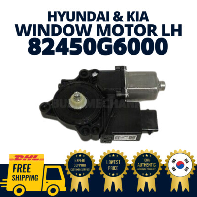 GENUINE OEM Hyundai Kia Window Motor LH 82450G6000 | eBay