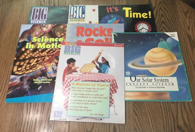 LOT OF 7 OVERSIZE / EASEL CLASSROOM TEACHER BIG BOOKS / NON-FICTION ...