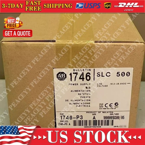 1 PCS New Factory Sealed AB 1746-P3 1746P3 SER A SLC 500 Power Supply ...
