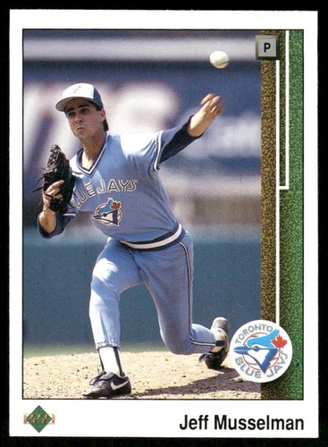 Jeff Musselman 1989 Upper Deck #41 Toronto Blue Jays | eBay