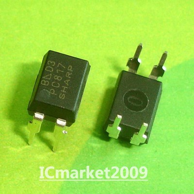 50 PCS PC817B DIP-4 PC817 High Density Mounting Type Photocoupler IC ...