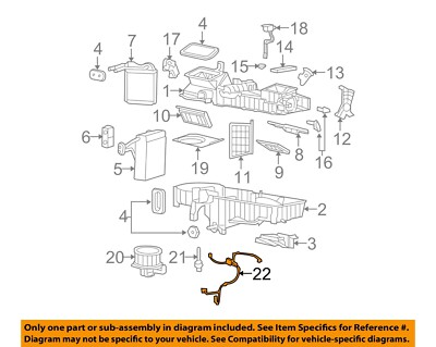 GM OEM 04-12 Canyon Evaporator Heater Components-Harness 89019303 | eBay