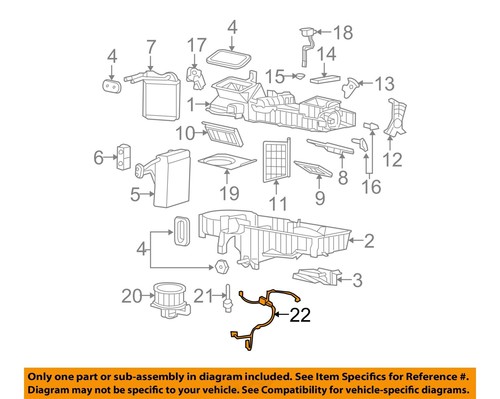 GM OEM 04-12 Canyon Evaporator Heater Components-Harness 89019303 | eBay