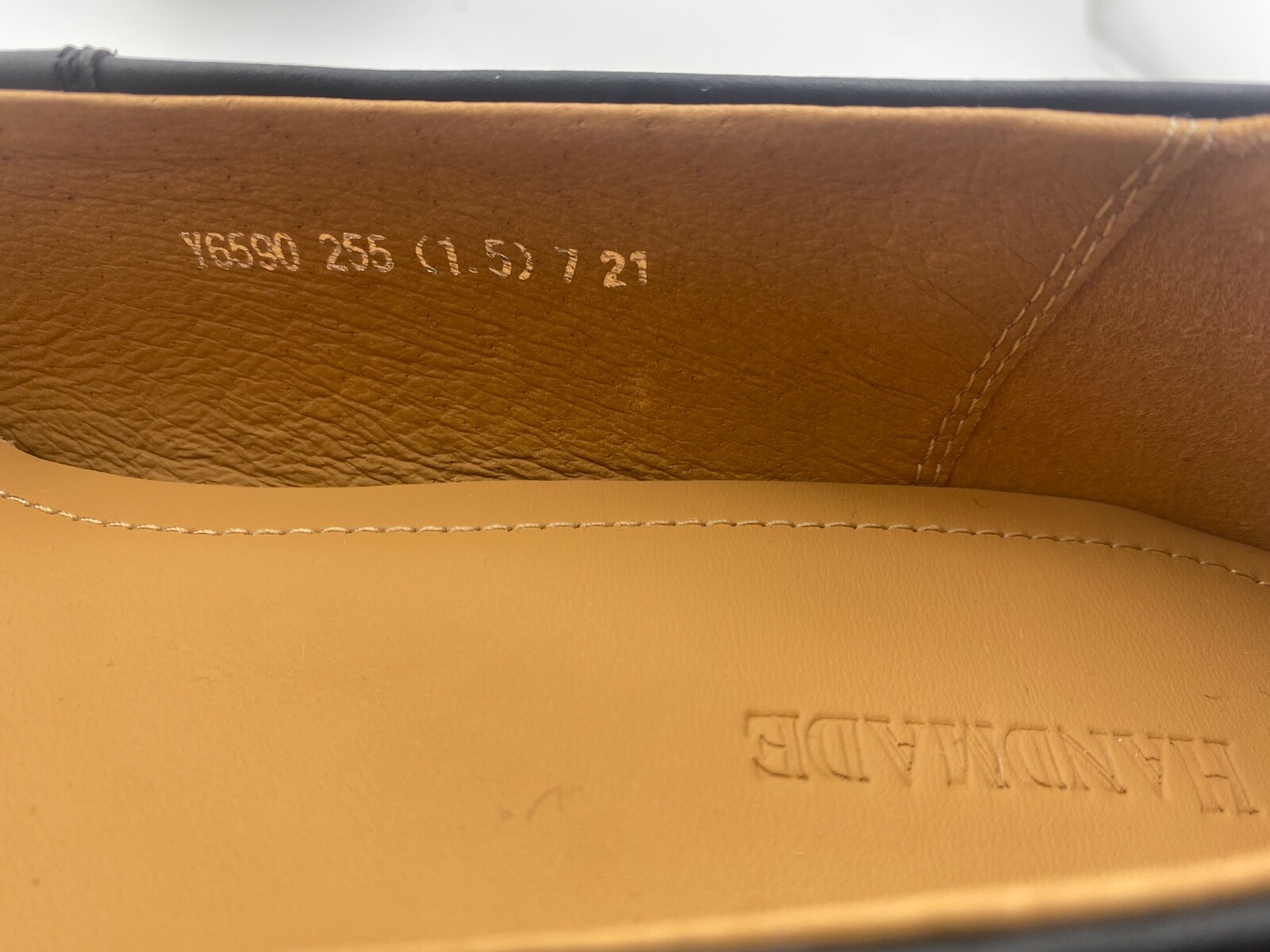 TinaCus Women's Genuine Leather Handmade Square Toe Low Block Heels ...