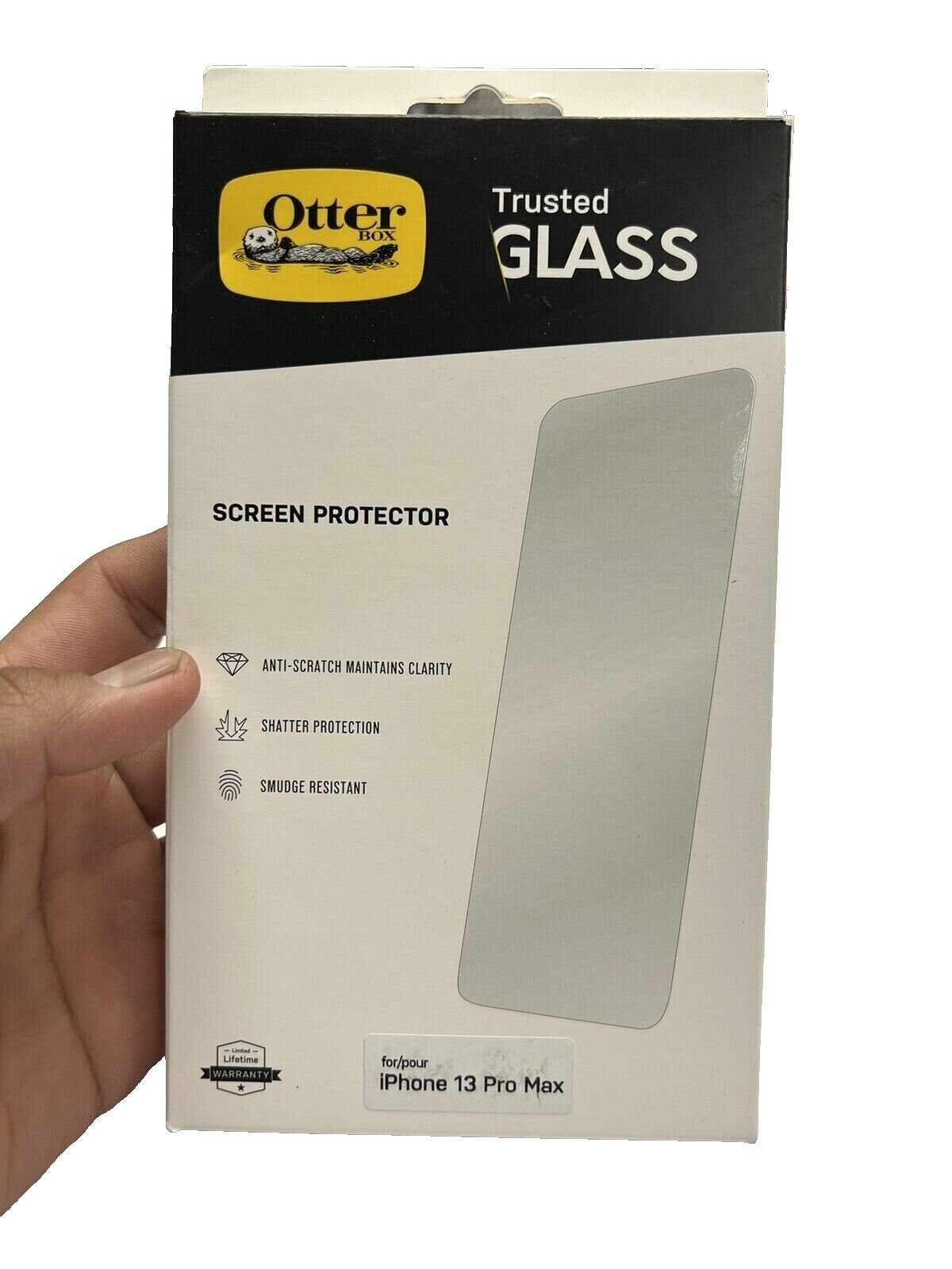Otterbox Trusted Glass Screen Protector for Apple iPhone 13 Pro Max 6.7 ...