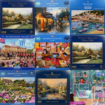 Gibsons 1000 Piece Jigsaw Puzzle - Over 30 Various Titles to Choose ...