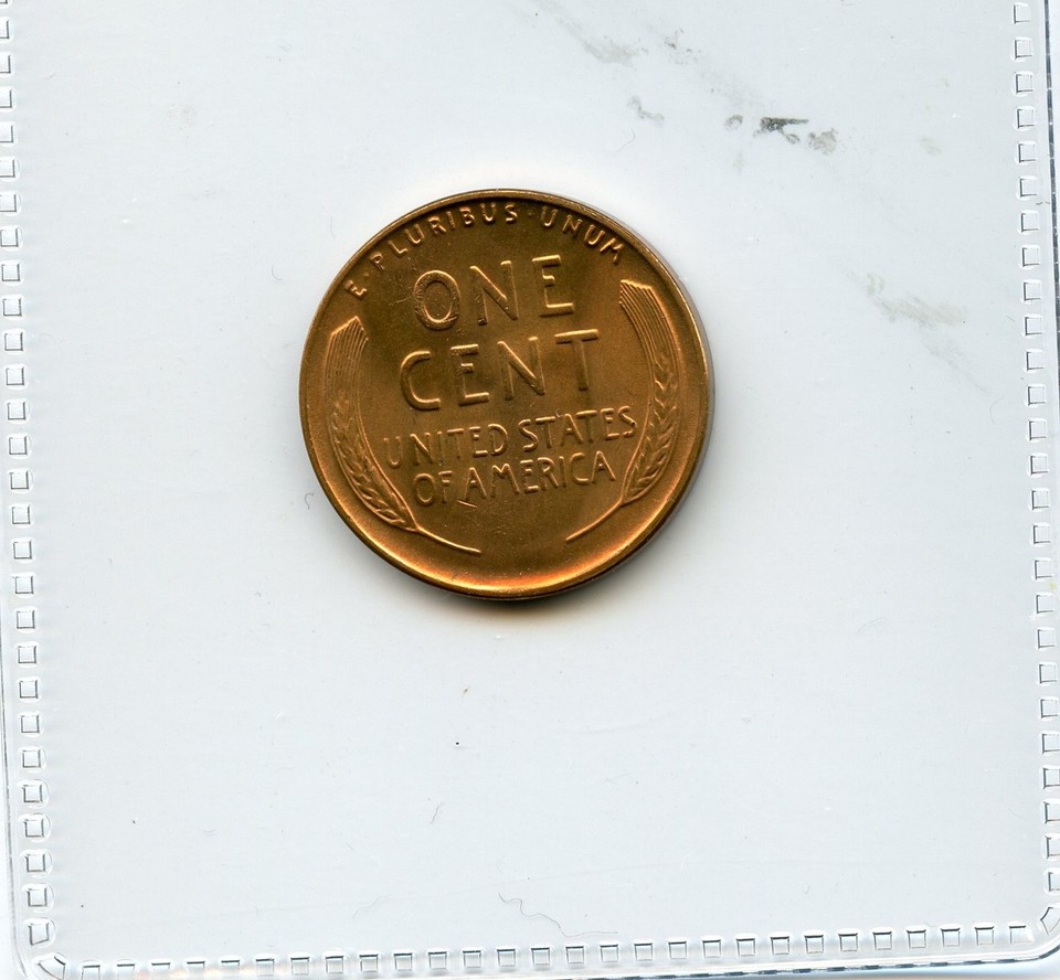 *1938-S Lincoln Cent, Nice Uncirculated Full Red, True Choice-Gem ...