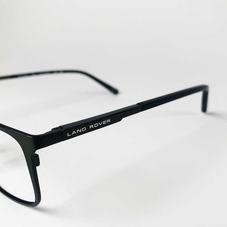 LAND ROVER eyeglasses SATIN GUNMETAL RECTANGLE glasses frame MOD ...
