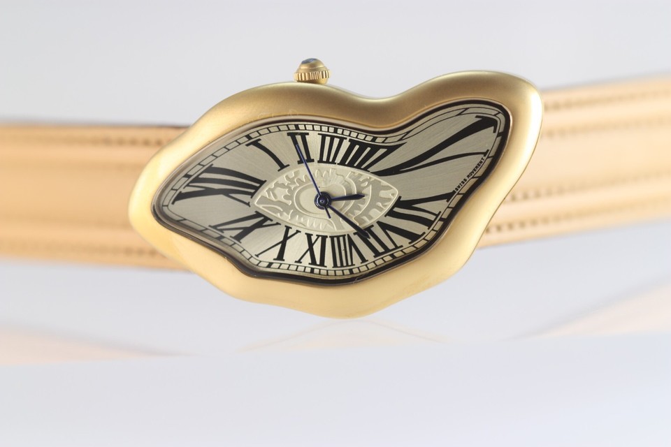 Liquid Time Dali Inspired Melting Homage Soft Melted Watch Crash for ...