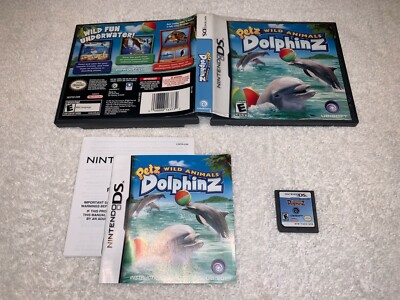Petz Wild Animals: Dolphinz (Nintendo DS, 2007) NDS Complete Excellent ...