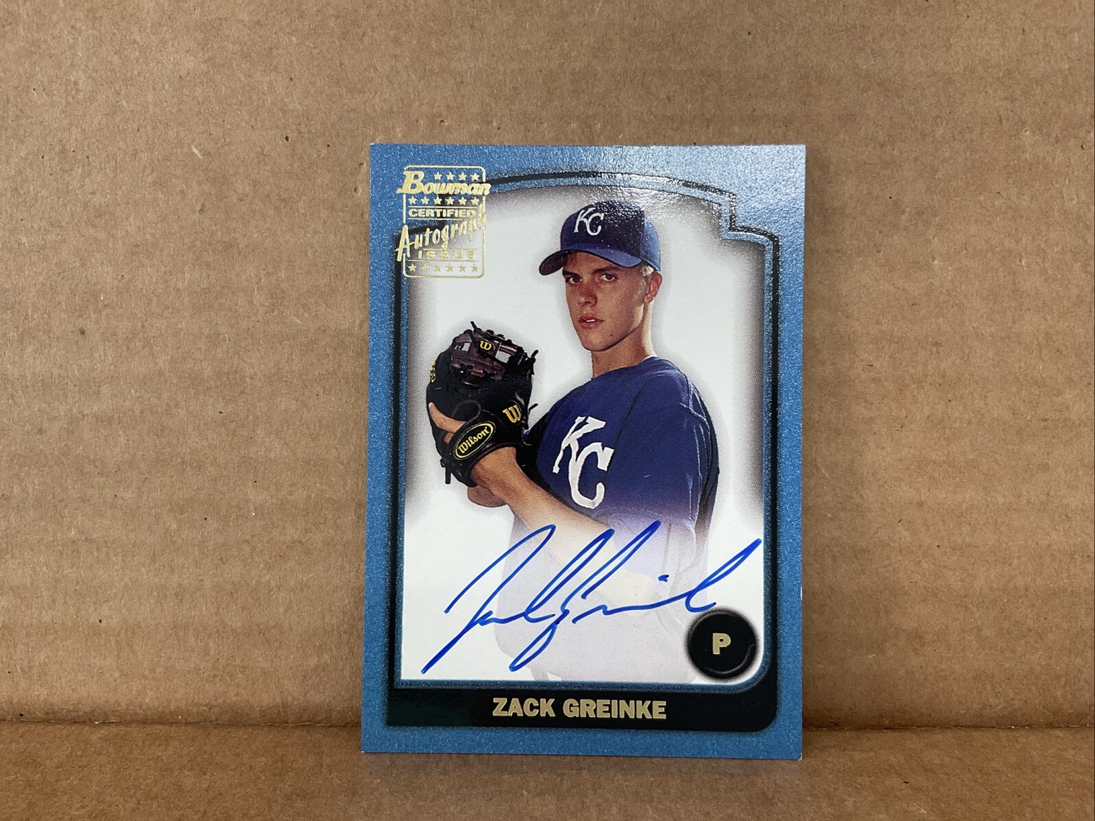2003 Bowman Signs of the Future #ZG Zack Greinke Auto Rc Autographs | eBay