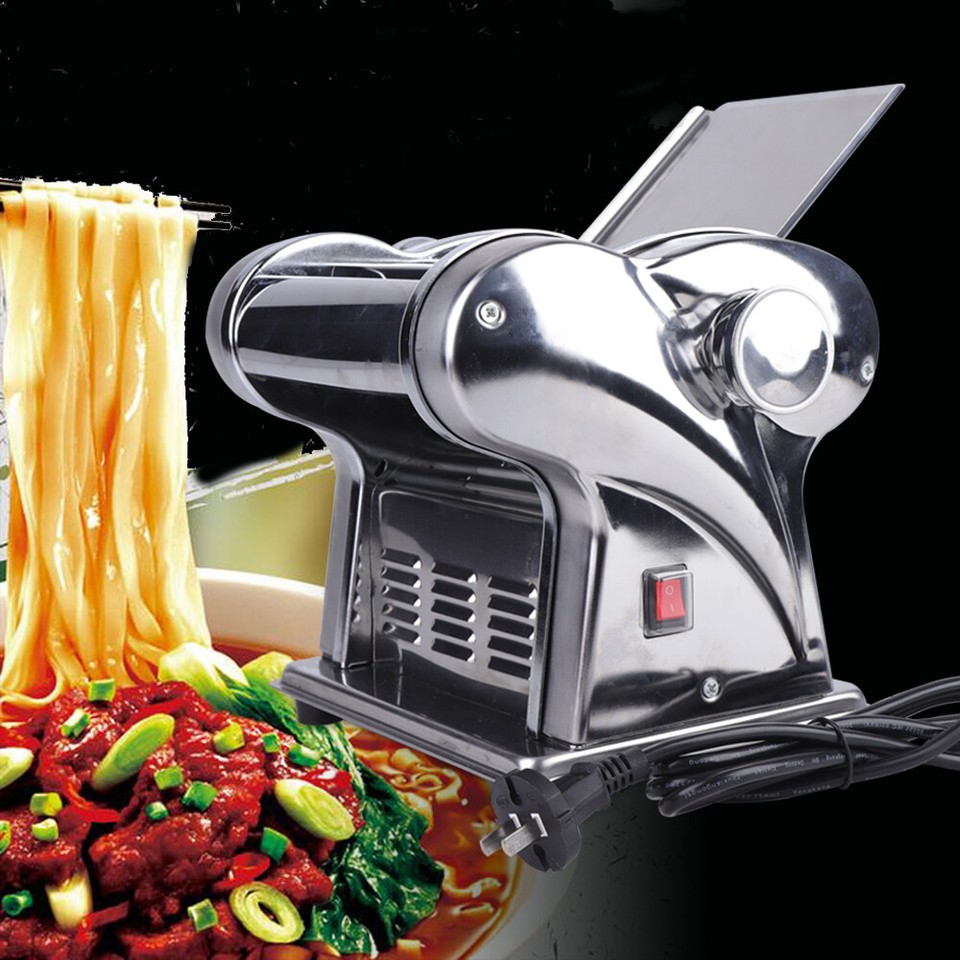 Commercial Electric Dough Roller Sheeter Noodle Pasta Maker Machine ...