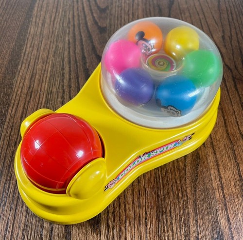 Vintage 1986 Disney Color Spin Baby Toy Mickey & Minnie Mouse Mattel ...