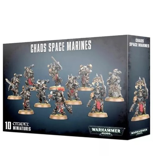 Chaos Space Marines Warhammer 40K Combat Patrol Tactical Squad New ...