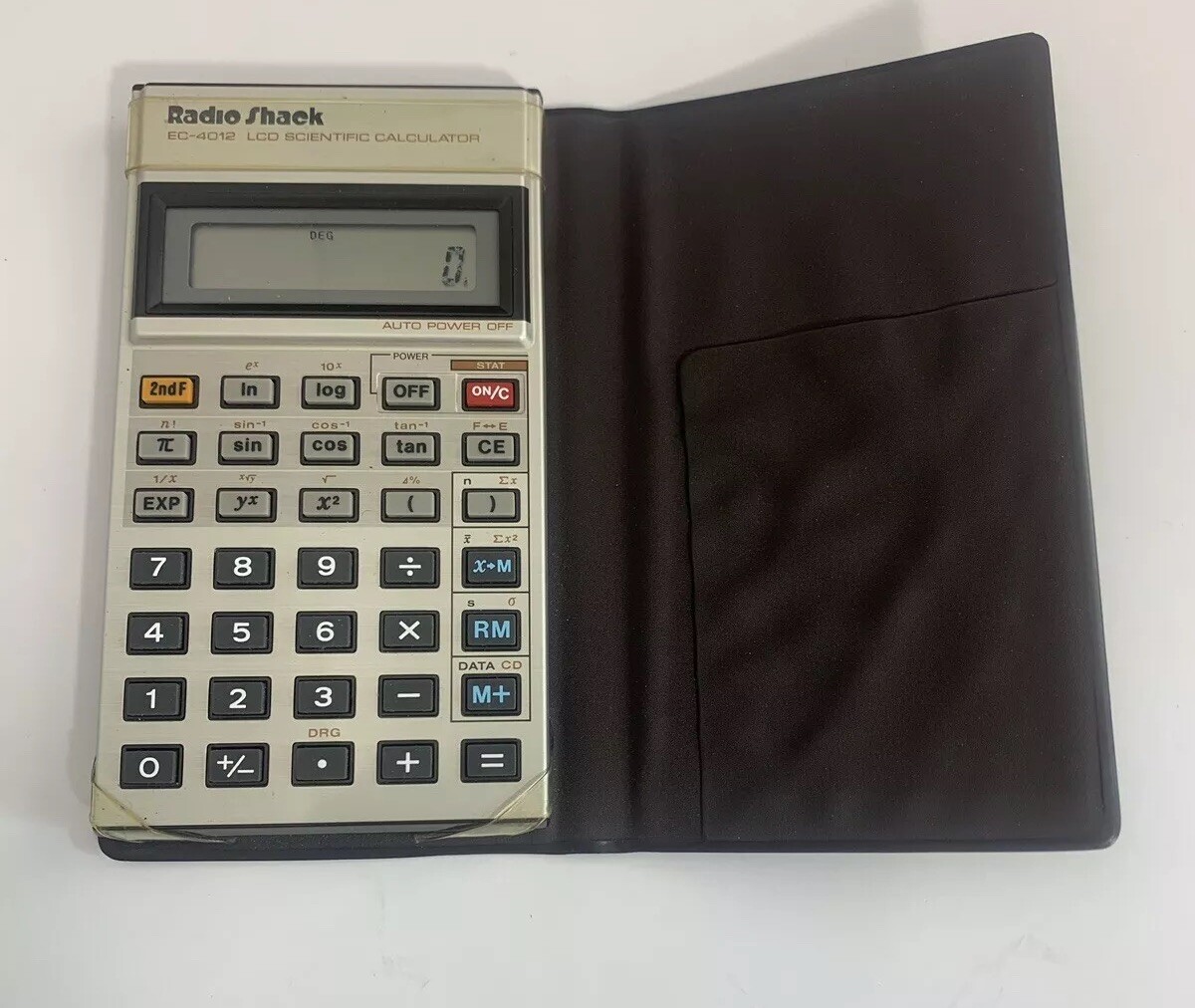 Vintage Radio Shack Scientific Calculator EC-4012 LCD LIQUID CRYSTAL ...