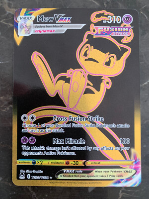 Pokemon Lost Origin - MEW VMAX - GOLDEN TRAINER GALLERY - TG30/TG30 ...