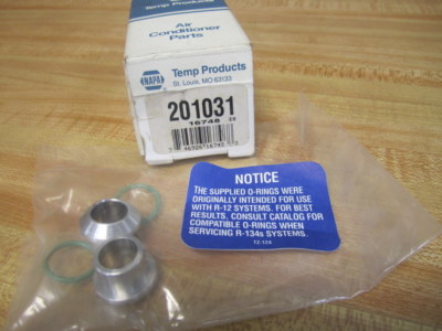 Napa Temp Products 201031 AC Fitting Adapter TEM201031 (Pack of 2) | eBay