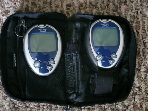 Bogo - Two, One Touch Ultra 2 Blood Glucose Meters Monitor Glucometer ...
