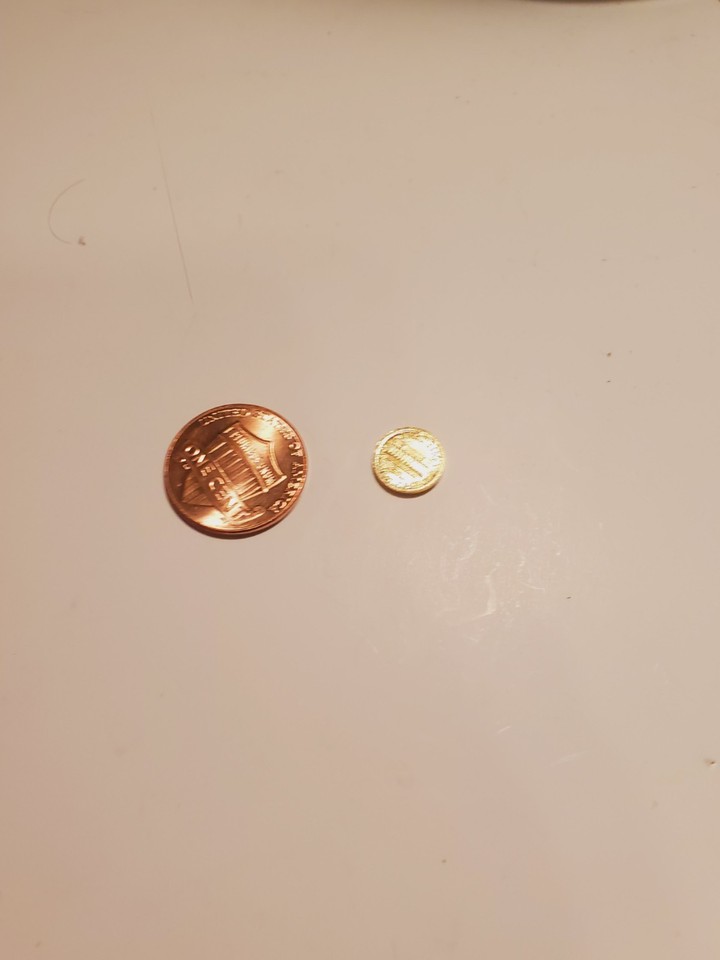 American Liberty Vintage MINI GOLD Lincoln Penny 1964 Ultra Rare Type ...