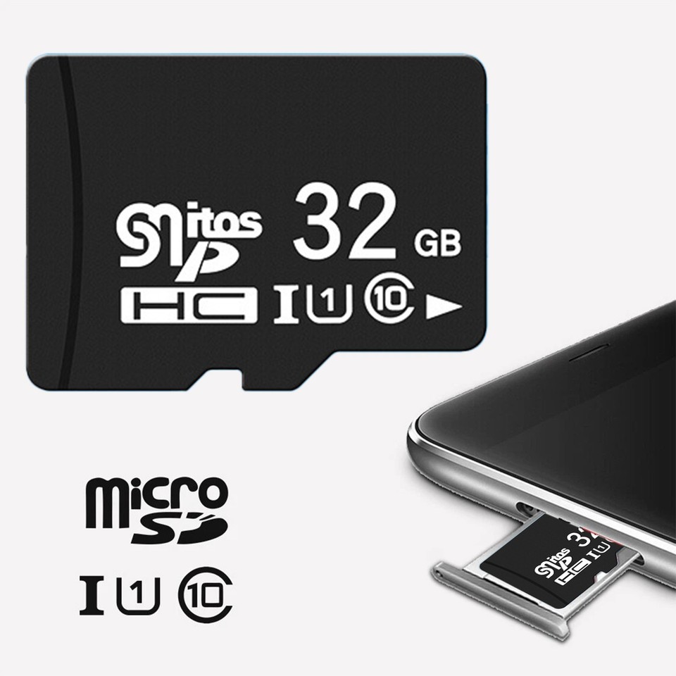 Micro SD Card 32GB Class 10.U3 TF card for Phone/Tablet/Camera Memory ...