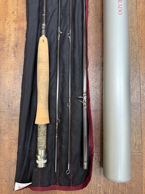 SCOTT 905/4 - 9' FLY FISHING ROD 4 Pc Pole TUBE 20875 5-Line | eBay