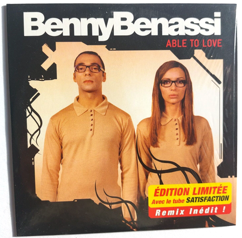 BENNY BENASSI : ABLE TO LOVE (12" Club Mix) ♦ Single CD ♦ ...