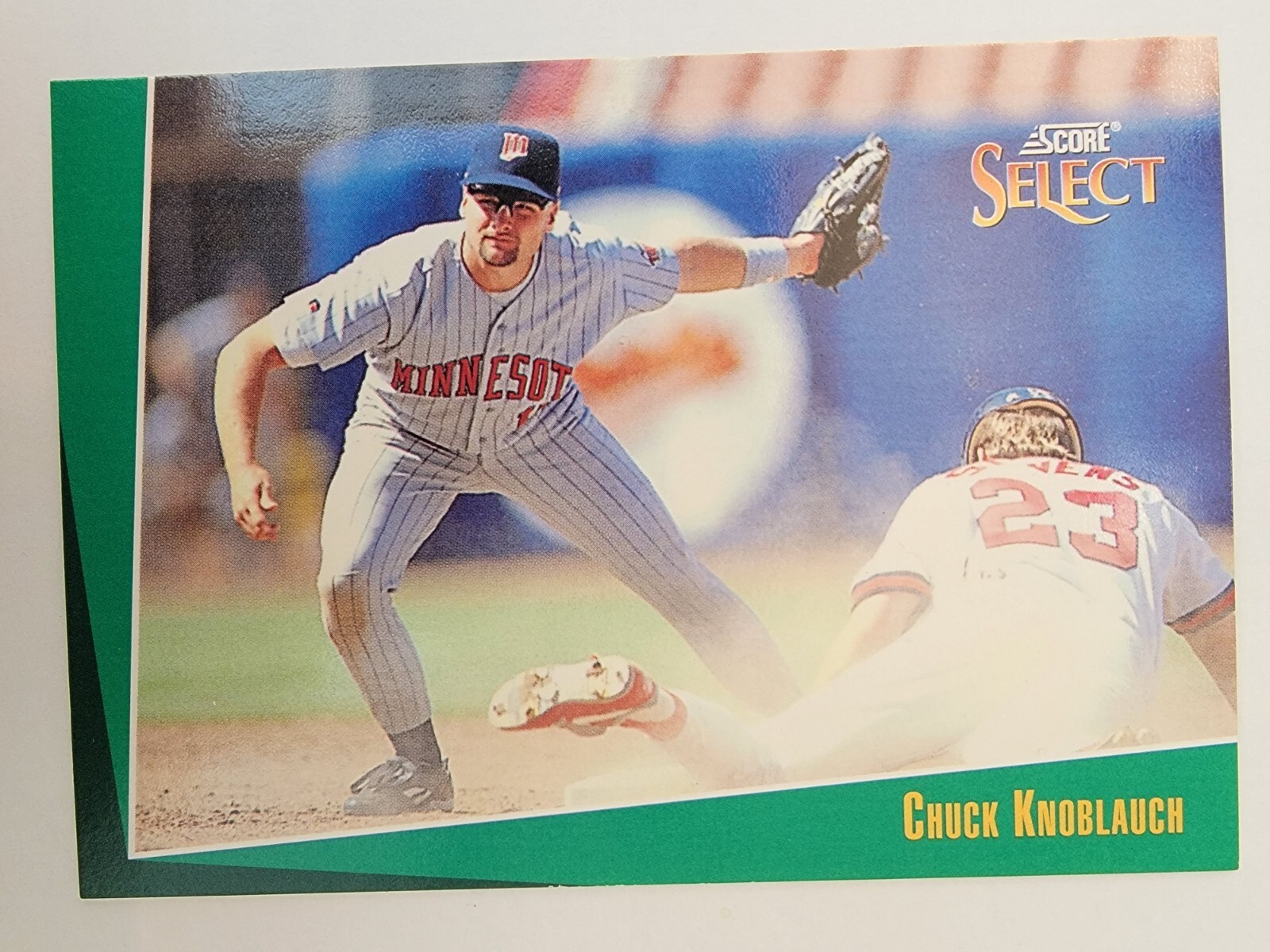 1993 Select #36 Chuck Knoblauch Minnesota Twins | eBay