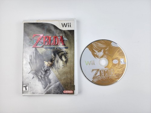 The Legend of Zelda: Twilight Princess - Nintendo Wii Disc & Case no ...